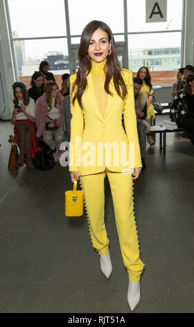 Victoria Justice attends Pamela Roland runway during New York Fall ...
