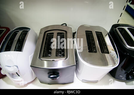 Assortment of a kitchen fashionable modern beautiful stylish appliances ...