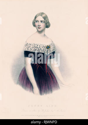 Sweedish opera singer Jenny Lind ca. 1847 Stock Photo - Alamy