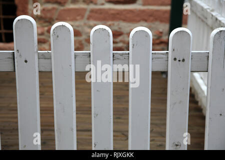 Picket fences Fence of the fence - the infield fence Stock Photo - Alamy