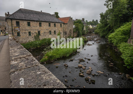 Border Town Pettigo and Termon River between County Donegal, Ireland ...
