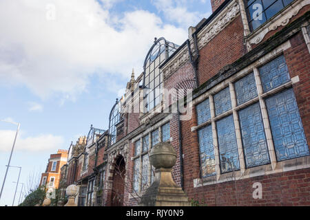 Frederick Wheeler's St Paul’s Studios on Talgarth Road, London, England ...