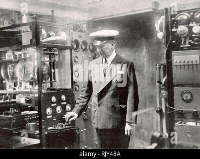 Guglielmo Marconi (1874-1937), Italian physicist and inventor. Radio ...