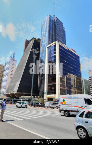 Fiesp, Avenida Paulista, São Paulo, Brazil Stock Photo: 149193623 - Alamy