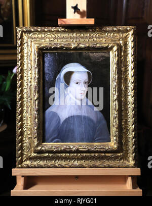 Photo call for historian David Starkey unveiling a rare portrait of ...