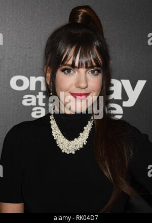 February 7, 2019 - SHERIDAN PIERCE attends Netflix's ''One Day at a ...