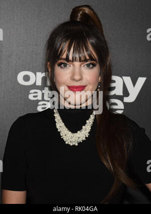 February 7, 2019 - SHERIDAN PIERCE attends Netflix's ''One Day at a ...