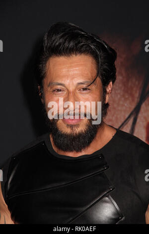 Sam Medina at the premiere of the movie 'Alita: Battle Angel' at the ...