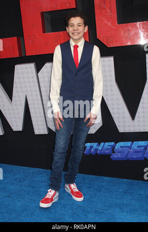 Jadon Sand 02/02/2019 The World Premiere of "The Lego Movie 2: The ...