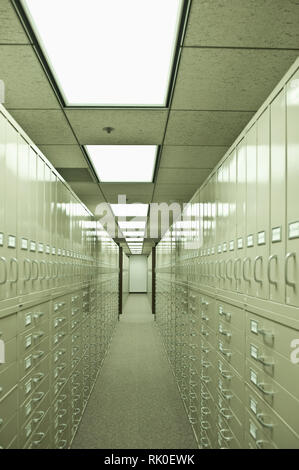 A row of filing cabinets Stock Photo - Alamy