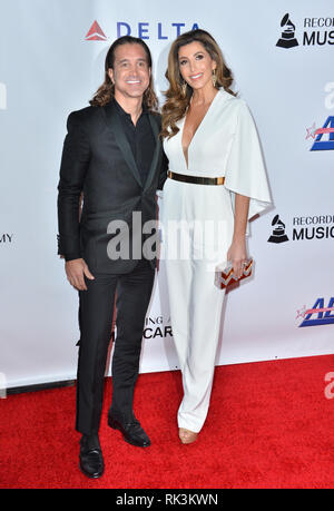 (L-R) Scott Stapp and Jaclyn Stapp at the 2019 MusiCares Person Of The ...