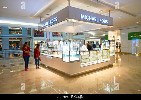 Michael Kors is a fashion store located in Rockefeller Center, New York ...