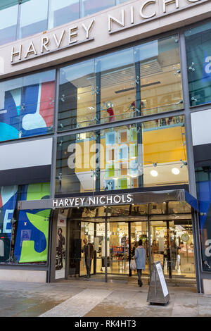 Harvey Nichols department store in Knightsbridge London England Stock ...