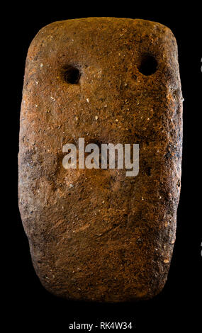 Ancient Roman loom weight. Ceramic or terracotta Stock Photo - Alamy
