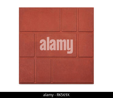 Decorative concrete slabs pavers texture, top view Stock Photo ...