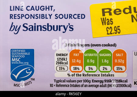 reference intakes nutritional information traffic lights system ...