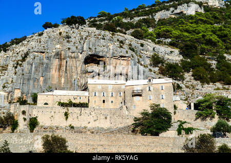 The Blaca Hermitage (Croatian: Pustinja Blaca) is located on the ...