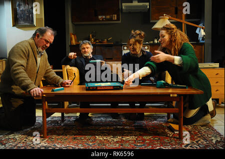 Rosenbaum's Rescue press photocall. The play stars Olivier Award-winner ...