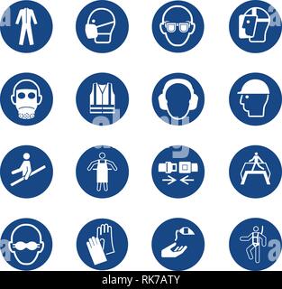 Warning Sign Eye And Ear Protection Required In This Area Stock Vector ...