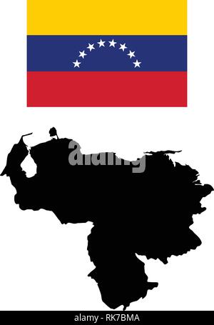 Venezuela map icon vector illustration symbol design Stock Vector Image ...