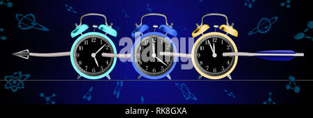 Physical effect, curvature of space-time concept Stock Photo - Alamy