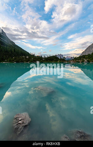 The peaks of the Cadini mountain range, Dolomites Alps, Italy Stock ...