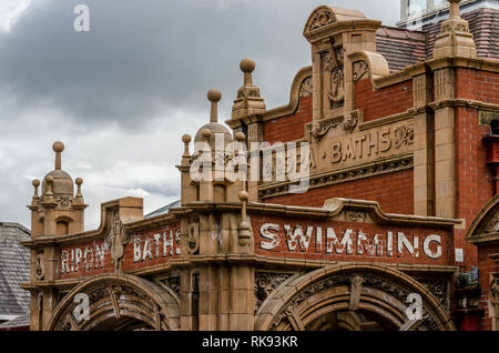Ripon Spa Baths Park Street Ripon Town Centre North Yorkshire England ...