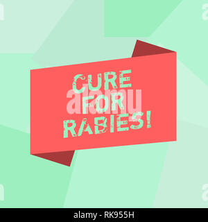 Conceptual hand writing showing Rabies. Business photo text Fatal viral ...