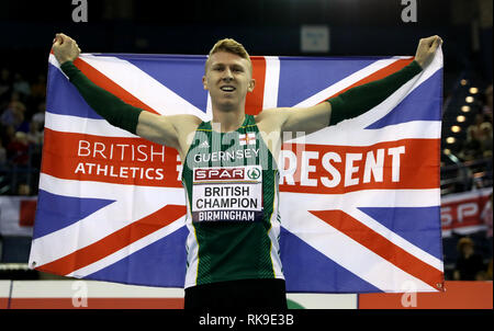 Cameron Chalmers celebrates winning the Men's 400 metres final during ...
