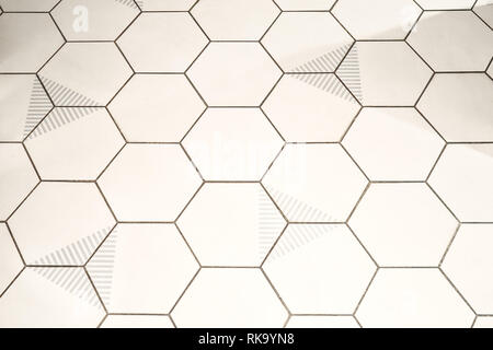 Abstract hexagon pattern background with copy space for text and advertisements. Geometric ...