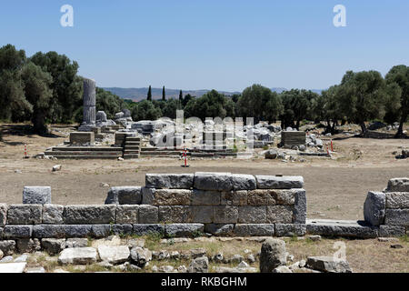 Hellenistic Temple of Dionysus, designed in 220-205 BCE by the ...