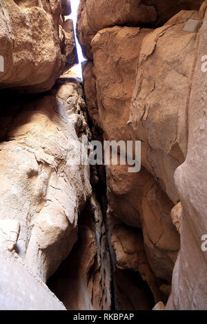 The Al Qara caves in the Eastern Province of Saudi Arabia Stock Photo ...