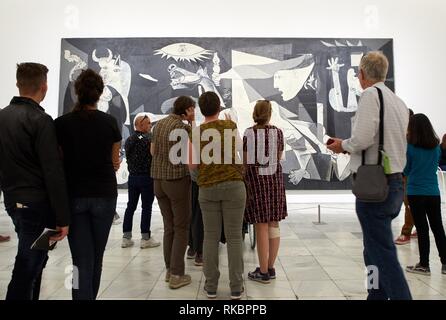 Guernica by Pablo Picasso, Museo Nacional Centro de Arte Reina Sofia (Queen Sofia Museum ...