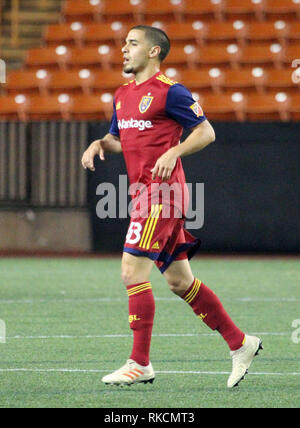 February 10, 2019 - Real Salt Lake midfielder Nick Besler #13 during ...
