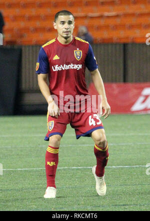 February 10, 2019 - Real Salt Lake midfielder Nick Besler #13 during ...