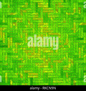 Virtual geometric pattern. Abstract woven mat or rattan generative art ...