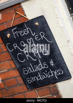 CROMER, NORFOLK, UK - JUNE 13, 2018: Exterior view of the RNLI Lifeboat ...