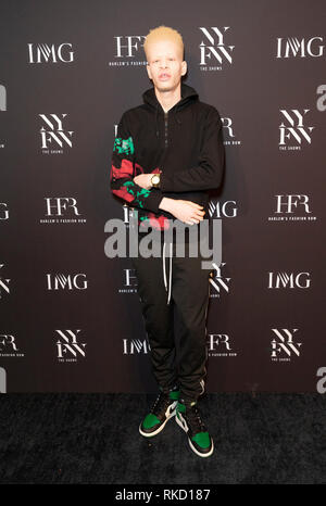 Model Albi X attends IMG and Harlem Fashion Row Host Next Of Kin: An ...