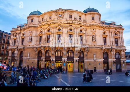 Arriaga theater, Bilbao, Bizkaia, Basque Country, Spain Stock Photo - Alamy