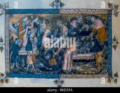 Black Death, 14th Century Stock Photo - Alamy