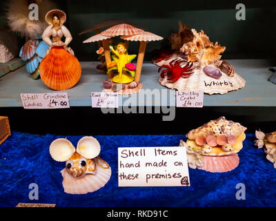 The shambles indoor market whitby north yorkshire england uk Stock ...