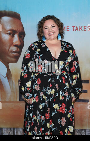 Emily Nelson attending HBO's True Detective Season 3 premiere in Los ...