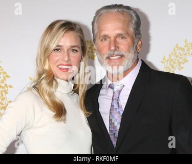 Gregory Harrison, daughter at arrivals for Hallmark Channel TCA 2019 ...