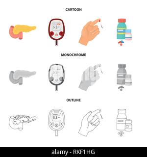 pancreas,glucometer,analysis,bottle,organ,measuring,blood,pill,anatomy ...