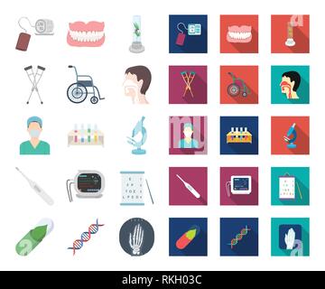 analysis,art,blood,cartoon,flat,collection,crutches,design,diagnosis ...