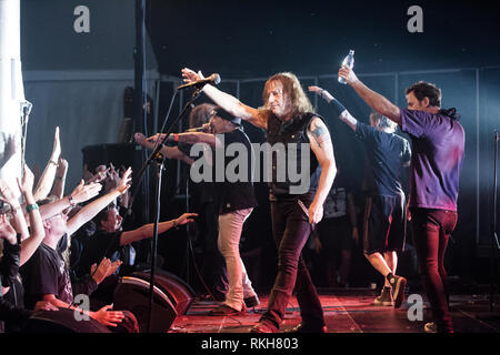 The American punk band The Dictators performs a live concert at John ...