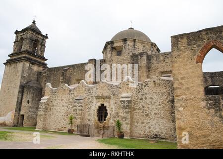 Historic well preserved Mission San Jose de Laguna in Old Laguna ...