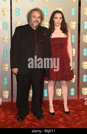 Peter Jackson with his daughter Katie Jackson The Hobbit: An Stock ...