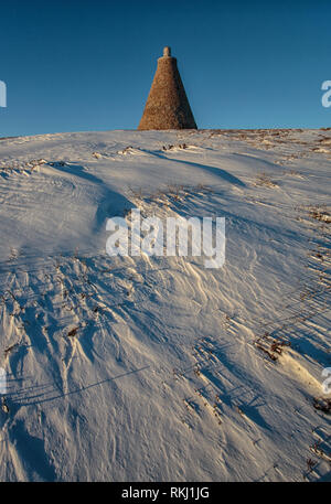 Maule Monument on the Hill of Rowan, Glen Esk, Angus, Scotland Stock ...