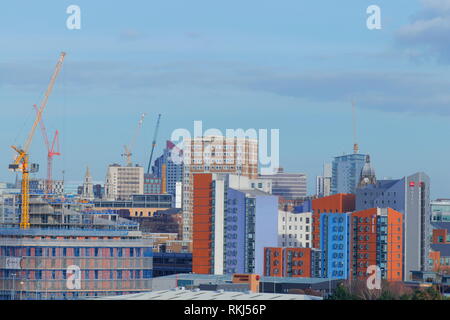 Ongoing construction projects in Leeds City Centre. Leeds Civic Hall ...
